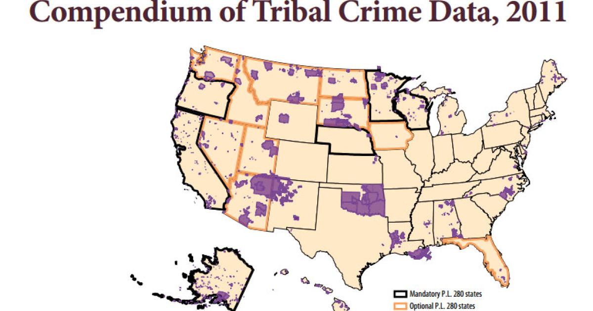 Compendium of Tribal Crime Data 2011 | Indian Law Resource Center